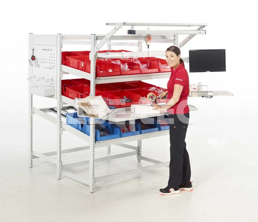 Válečková deska do FiFo Flow Rack, M900, ESD, TFRRT900-49 | ABE.TEC, s.r.o.